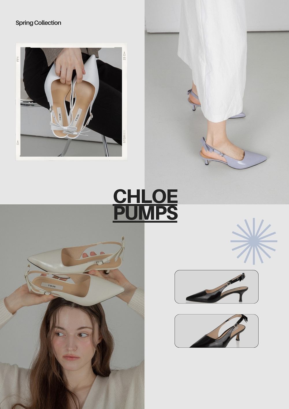 Chloe slingback (4colors) - 감도 깊은 취향 셀렉트샵 29CM